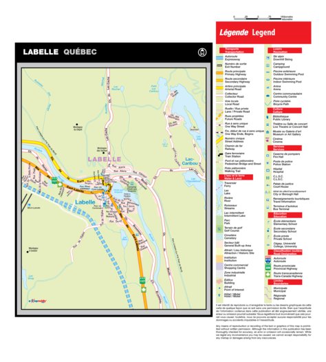 Labelle, QC Map by Mapmobility Corp. | Avenza Maps