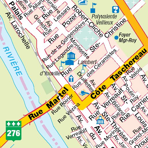 Saint-Joseph-de-Beauce, QC Map by Mapmobility Corp. | Avenza Maps