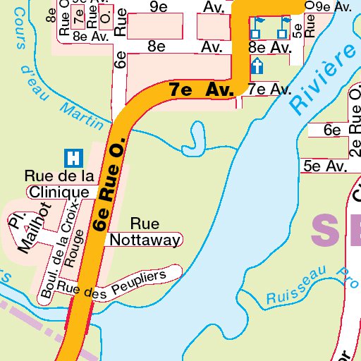 Senneterre, QC Map by Mapmobility Corp. | Avenza Maps