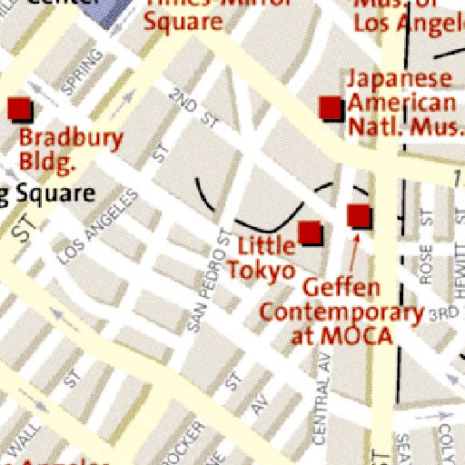 Downtown Los Angeles Map by National Geographic | Avenza Maps