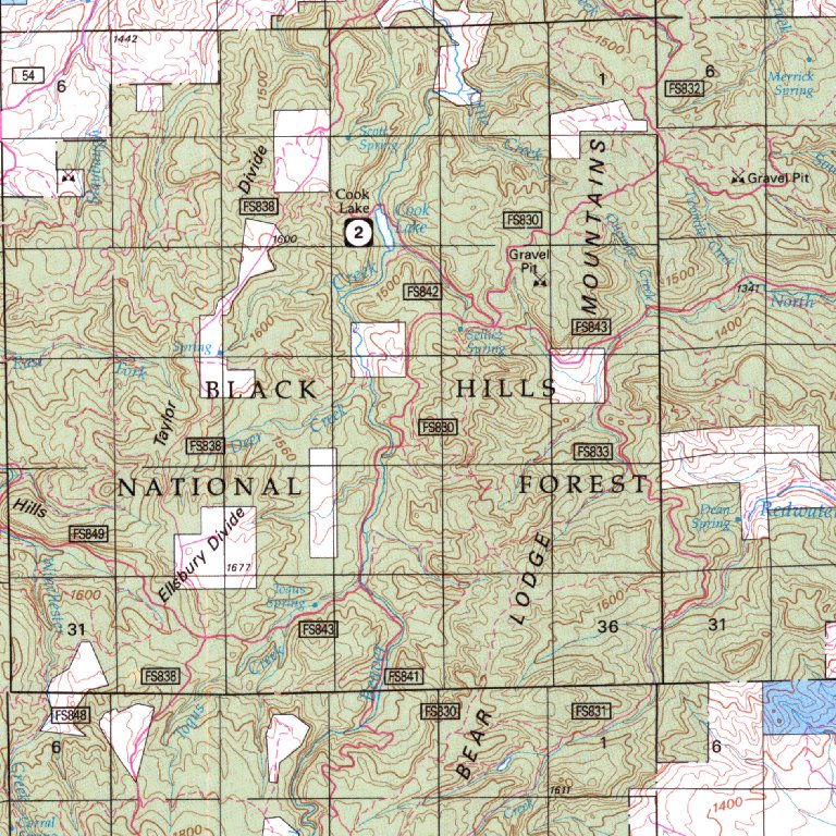 Devils Tower, WY - BLM Surface Mgmt. Map by Digital Data Services, Inc. | Avenza Maps