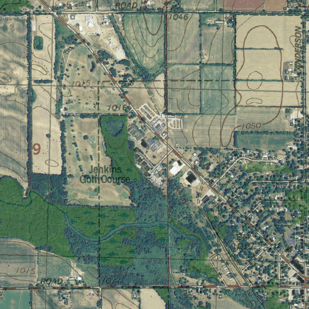 MI-Litchfield: GeoChange 1976-2012 Map by Western Michigan University | Avenza Maps