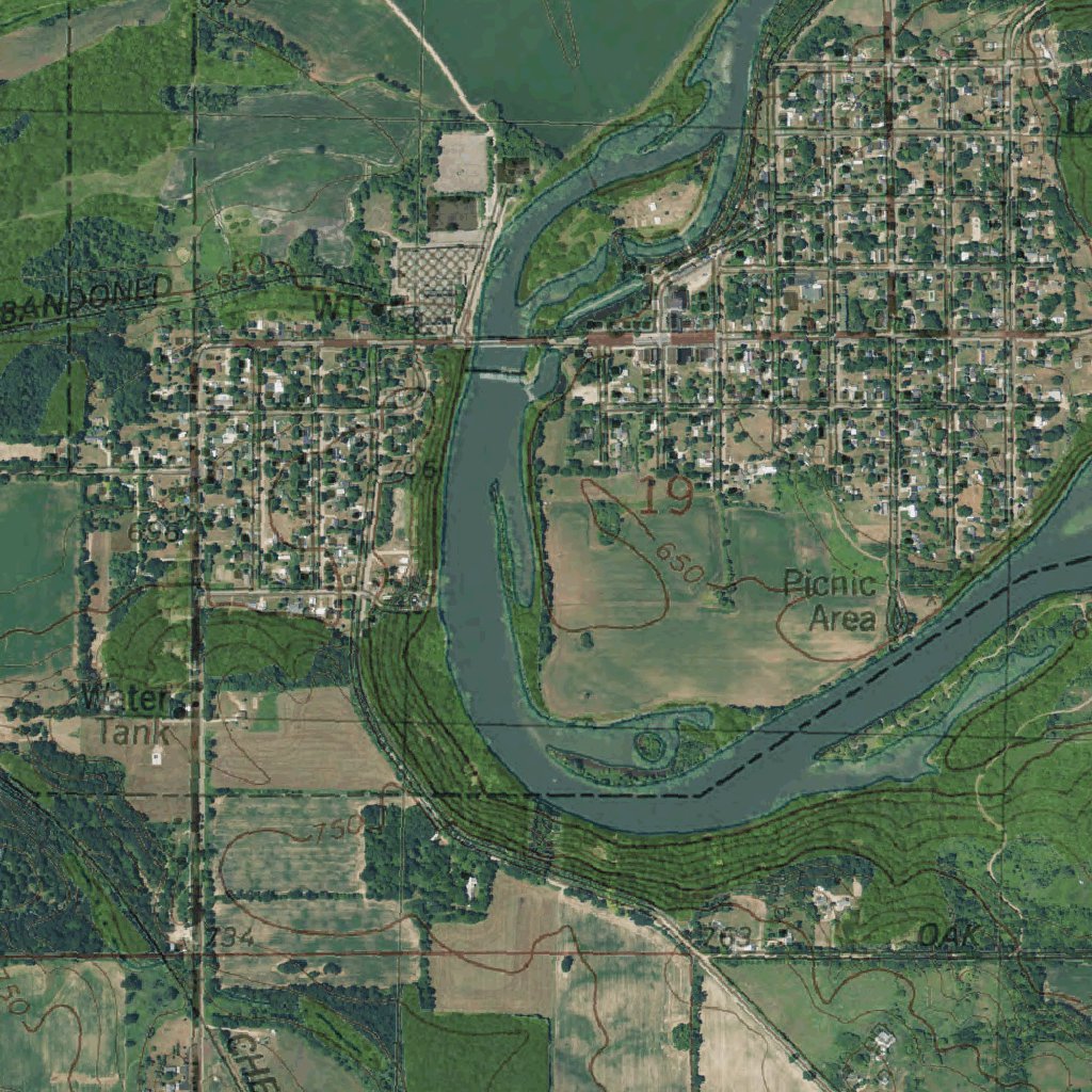 MI-Portland North: GeoChange 1974-2012 Map by Western Michigan University | Avenza Maps