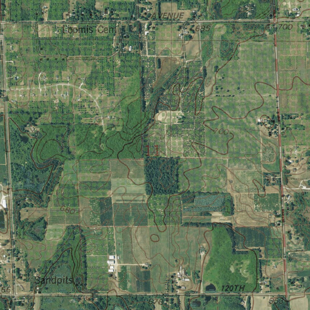 MI-Glenn: GeoChange 1976-2012 Map by Western Michigan University | Avenza Maps