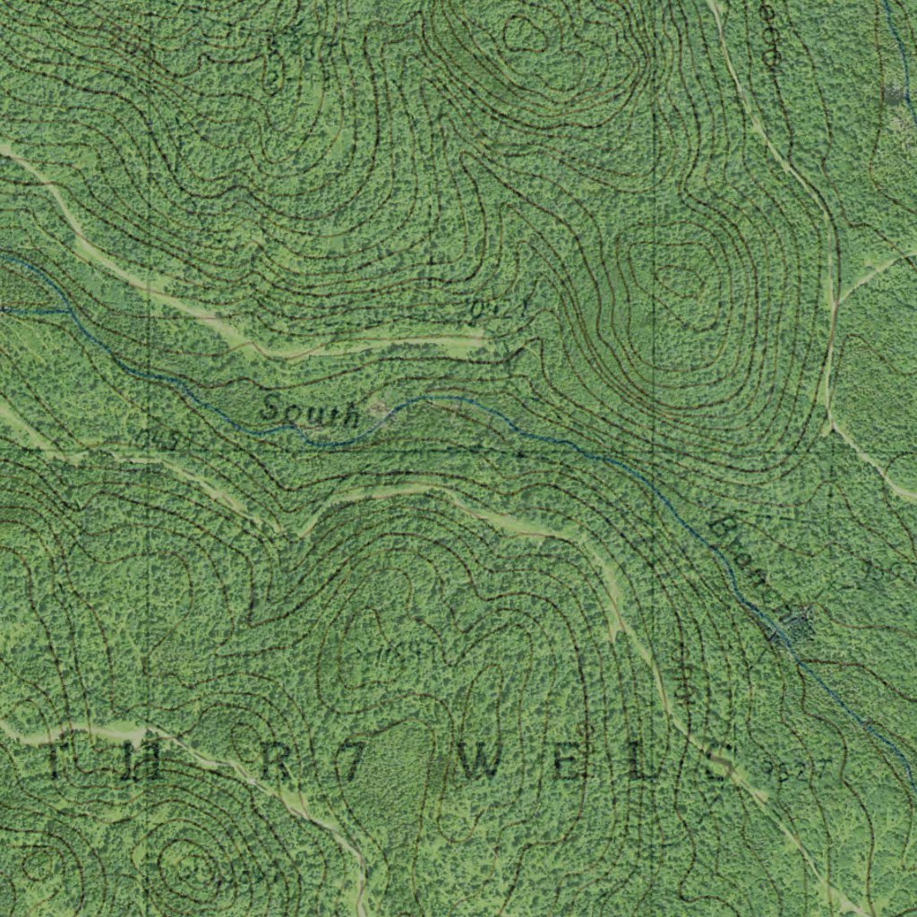 ME-Jack Mountain: GeoChange 1982-2011 Map by Western Michigan University | Avenza Maps