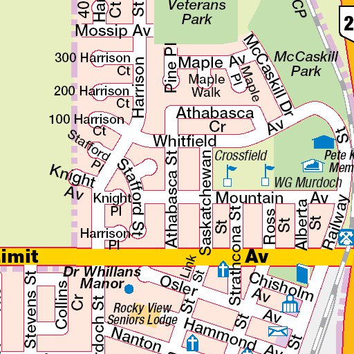 Crossfield, AB Map by Mapmobility Corp. | Avenza Maps