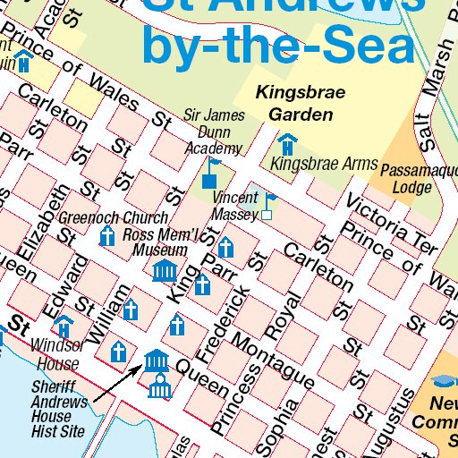 Saint Andrews, NB Map by Mapmobility Corp. | Avenza Maps