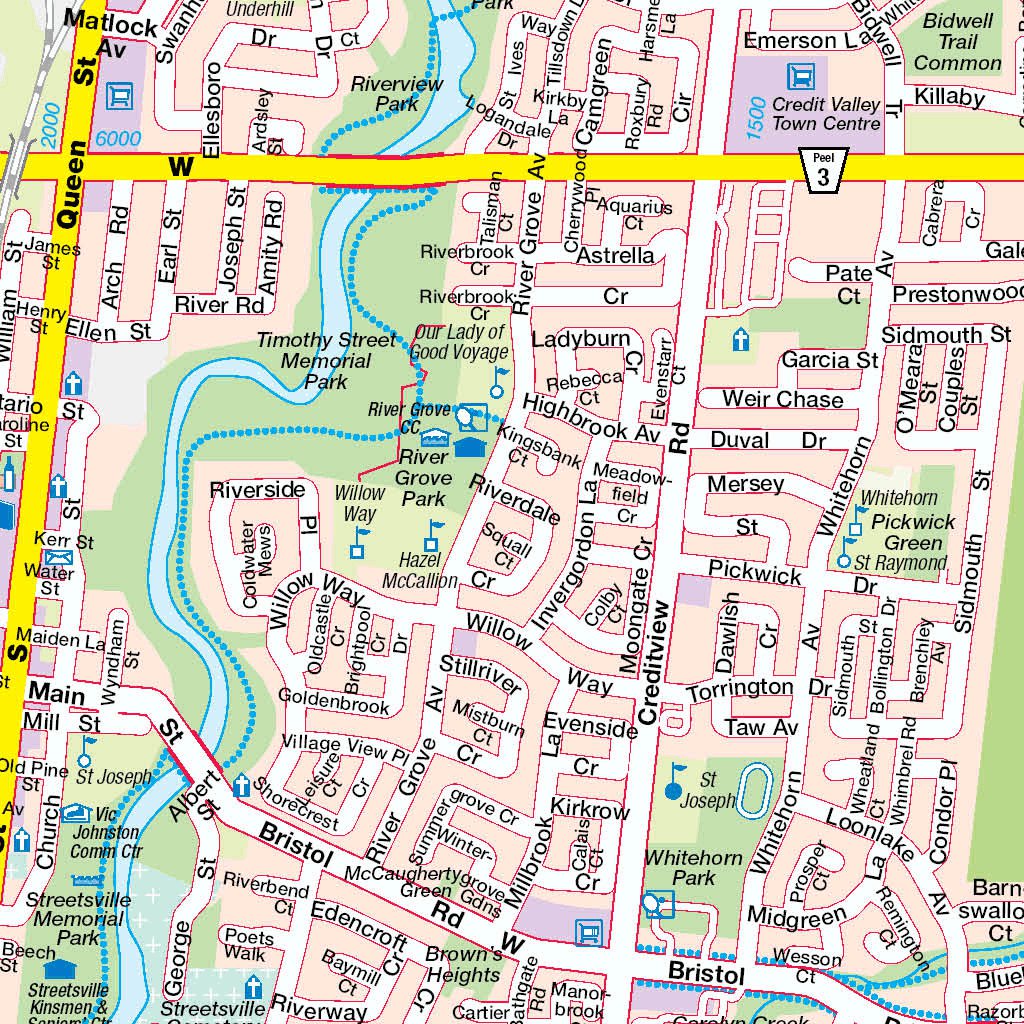 Mississauga, ON Map by Mapmobility Corp. | Avenza Maps