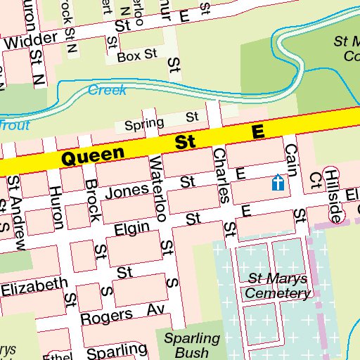 St Marys, ON Map by Mapmobility Corp. | Avenza Maps