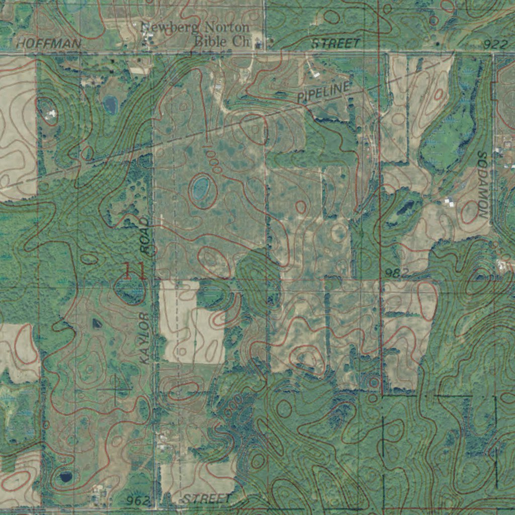 MI-Jones: GeoChange 1975-2012 Map by Western Michigan University | Avenza Maps