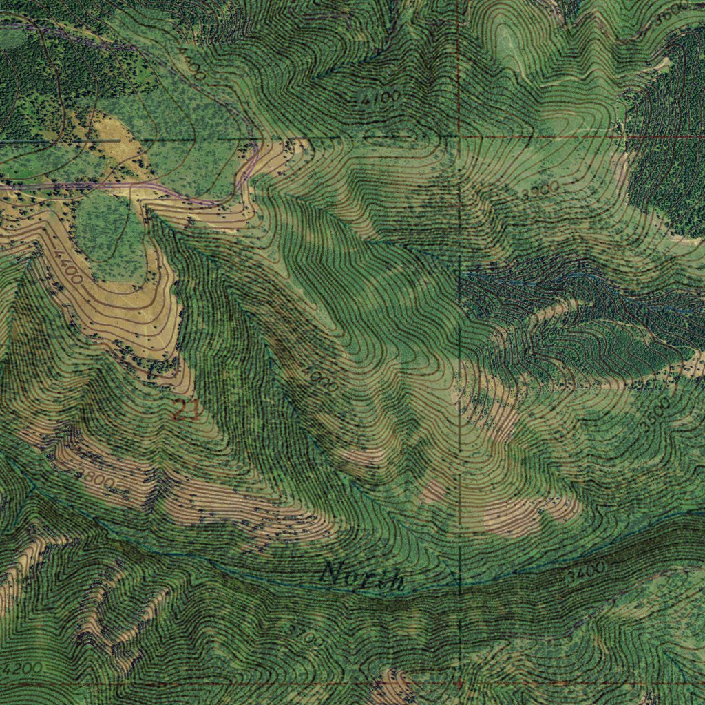 OR-PARTRIDGE CREEK: GeoChange 1959-2012 Map by Western Michigan University | Avenza Maps
