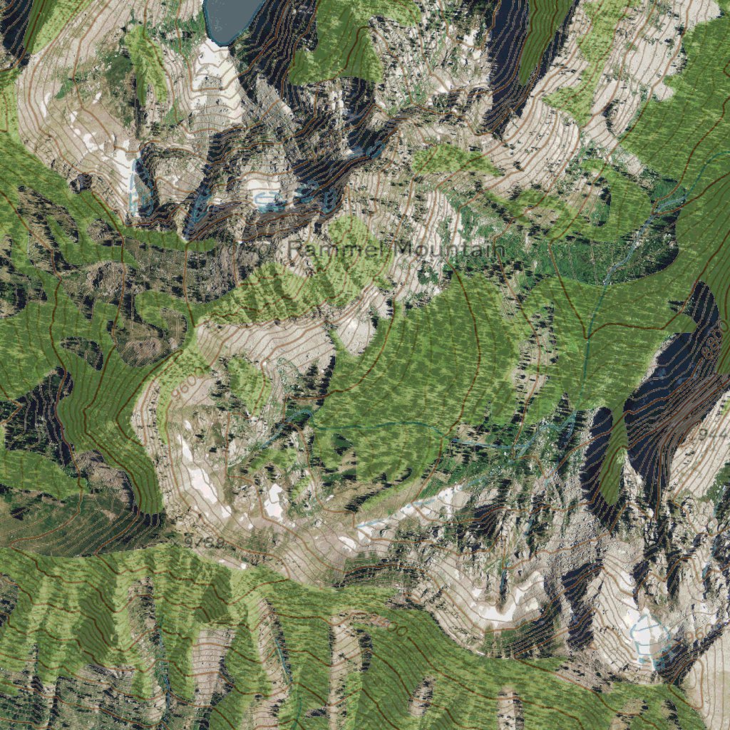 WY-RAMMEL MOUNTAIN: GeoChange 1967-2012 Map by Western Michigan University | Avenza Maps