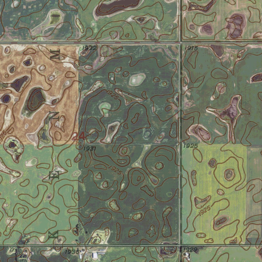 ND-NORMA: GeoChange 1946-2012 Map by Western Michigan University | Avenza Maps