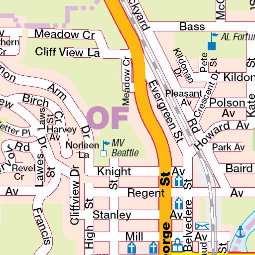 Enderby, BC Map by Mapmobility Corp. | Avenza Maps