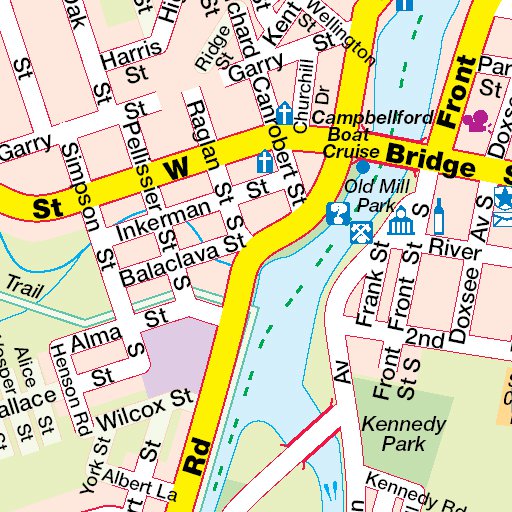 Campbellford, ON Map by Mapmobility Corp. | Avenza Maps