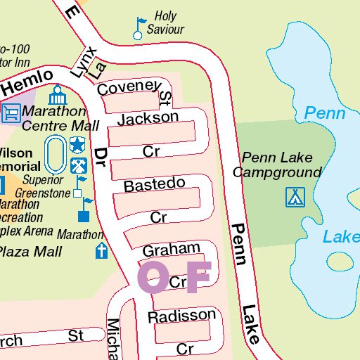 Marathon, ON Map by Mapmobility Corp. | Avenza Maps