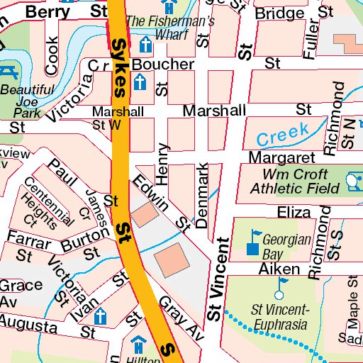 Meaford, ON Map by Mapmobility Corp. | Avenza Maps