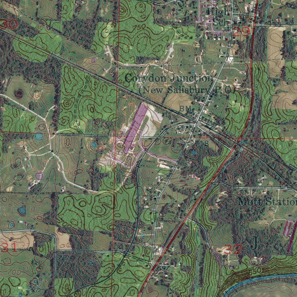 IN-CRANDALL: GeoChange 1949-2012 Map by Western Michigan University | Avenza Maps