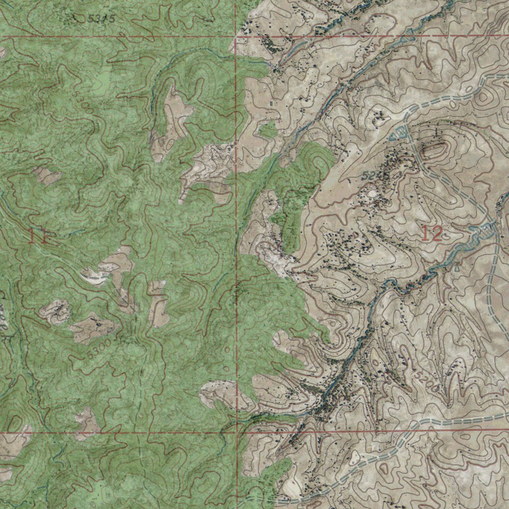 WY-LOST SPRINGS: GeoChange 1970-2014 Map by Western Michigan University | Avenza Maps