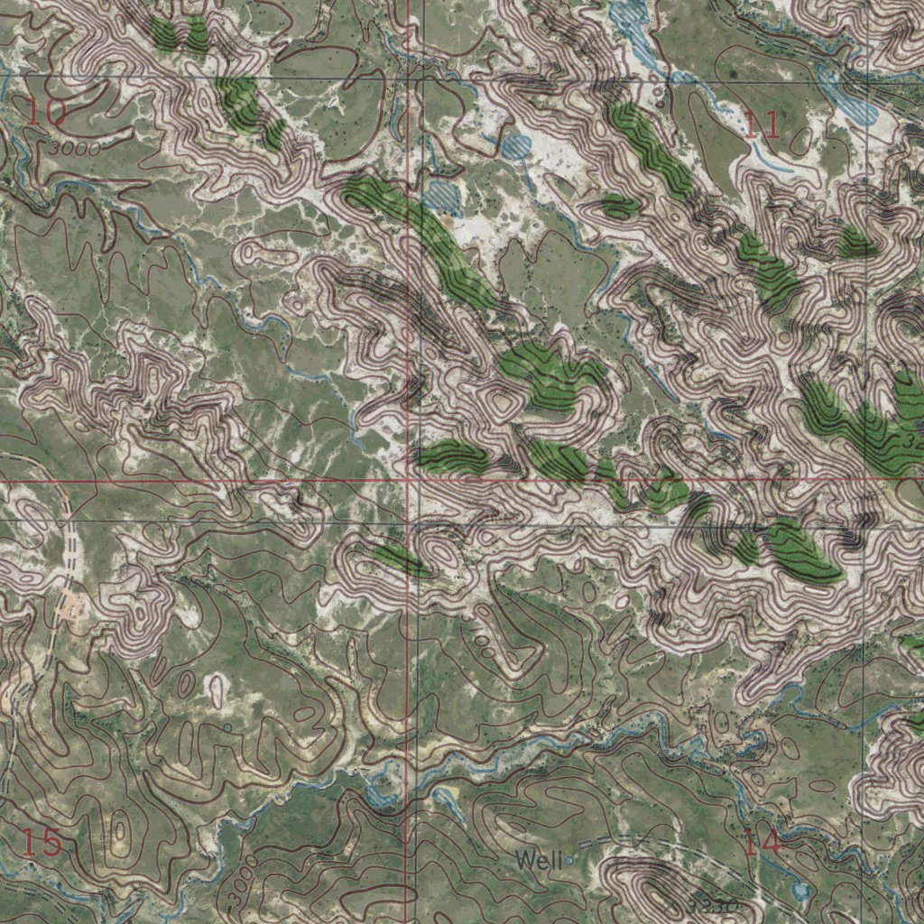 MT-RUSH HALL RESERVOIR: GeoChange 1974-2013 Map by Western Michigan University | Avenza Maps