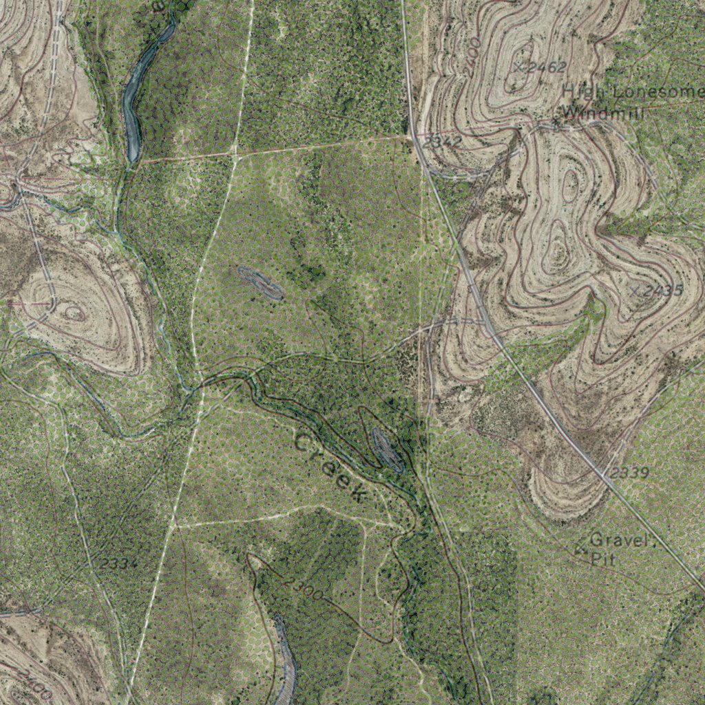 TX-CAUSEY DRAW: GeoChange 1972-2012 Map by Western Michigan University | Avenza Maps