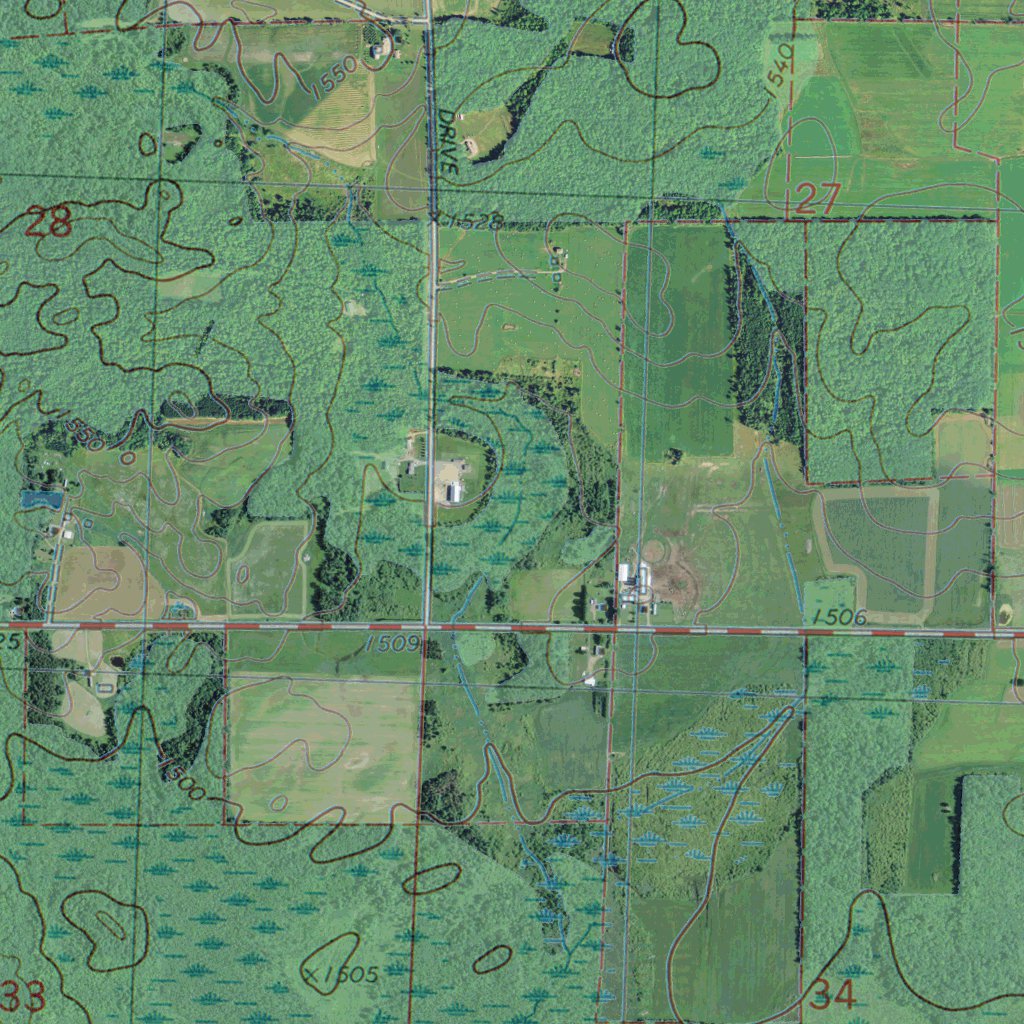 WI-RIB RIVER LOOKOUT TOWER: GeoChange 1974-2013 Map by Western Michigan University | Avenza Maps