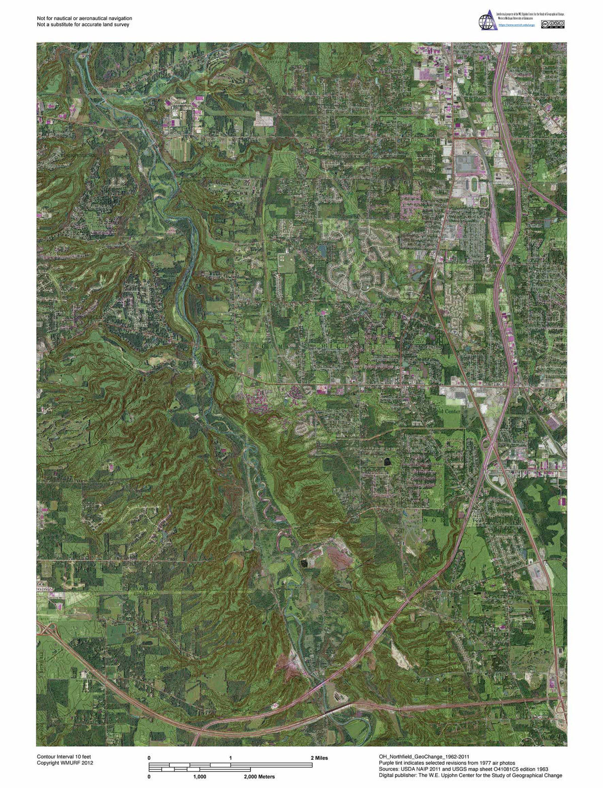Cuyahoga Valley National Park (Bundle) Map by Western Michigan ...