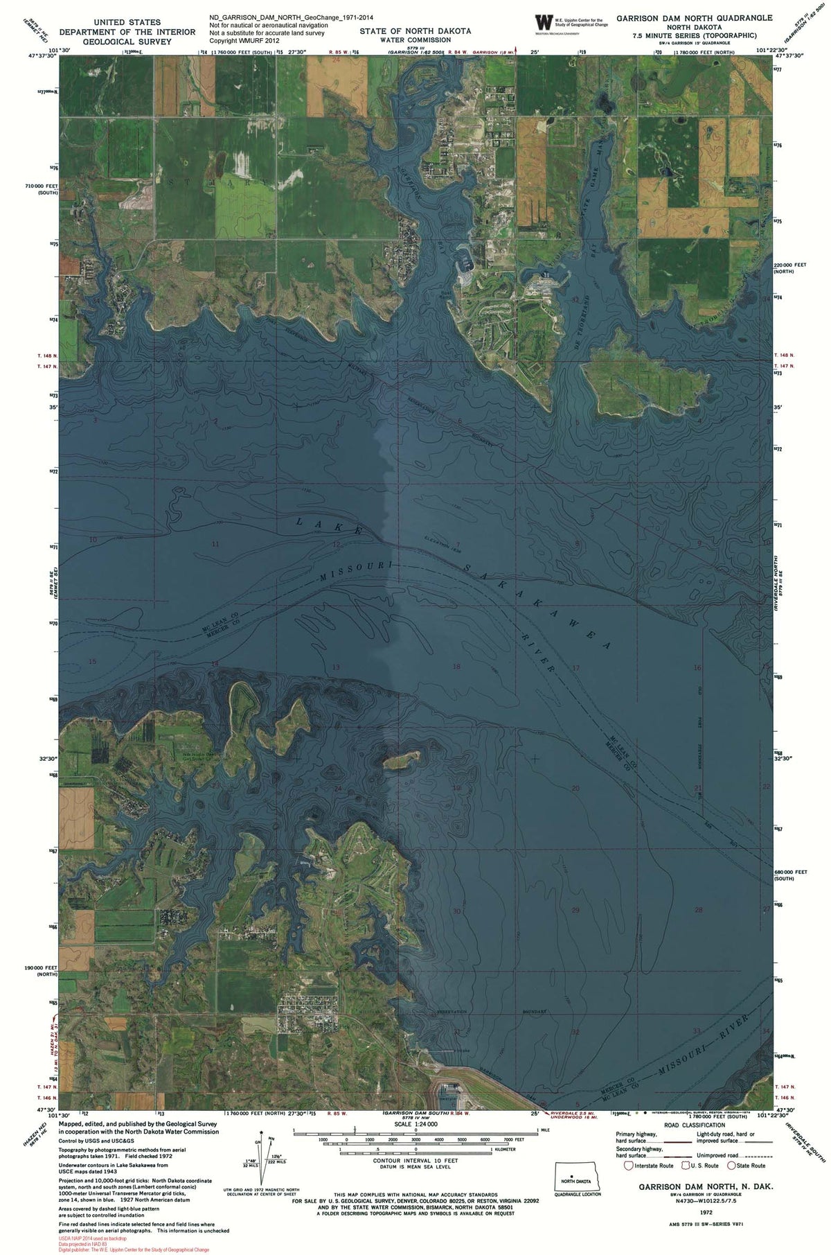 Fort Stevenson State Park, North Dakota (Bundle) Map by Western ...