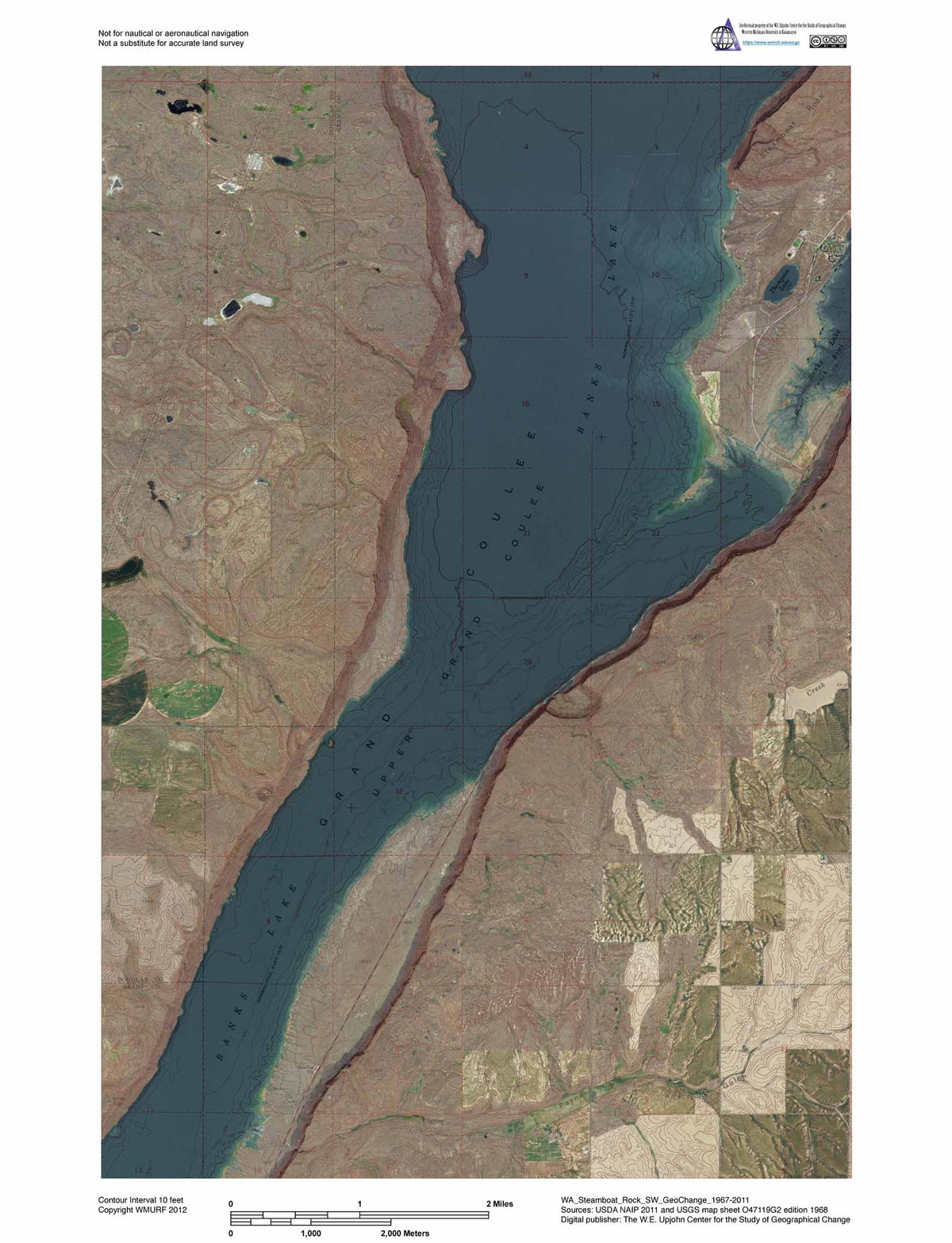 Steamboat Rock State Park, Washington (Bundle) Map by Western Michigan ...