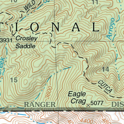 Vail Lake Map by US Forest Service R5 | Avenza Maps