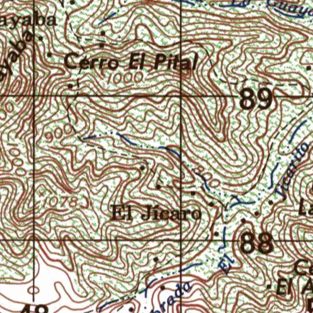 Nicaragua 50k 28562 Map by Land Info Worldwide Mapping LLC | Avenza Maps