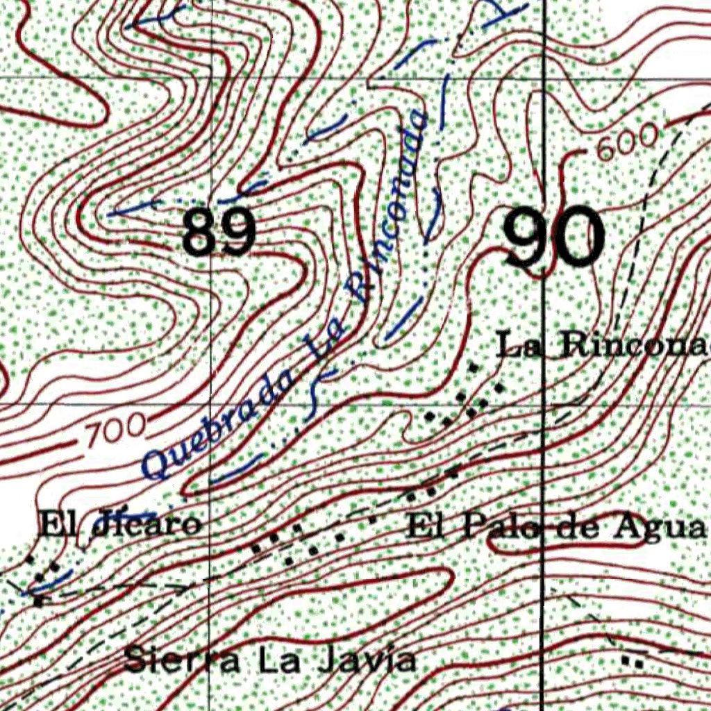 Nicaragua 50k 29542 Map by Land Info Worldwide Mapping LLC | Avenza Maps