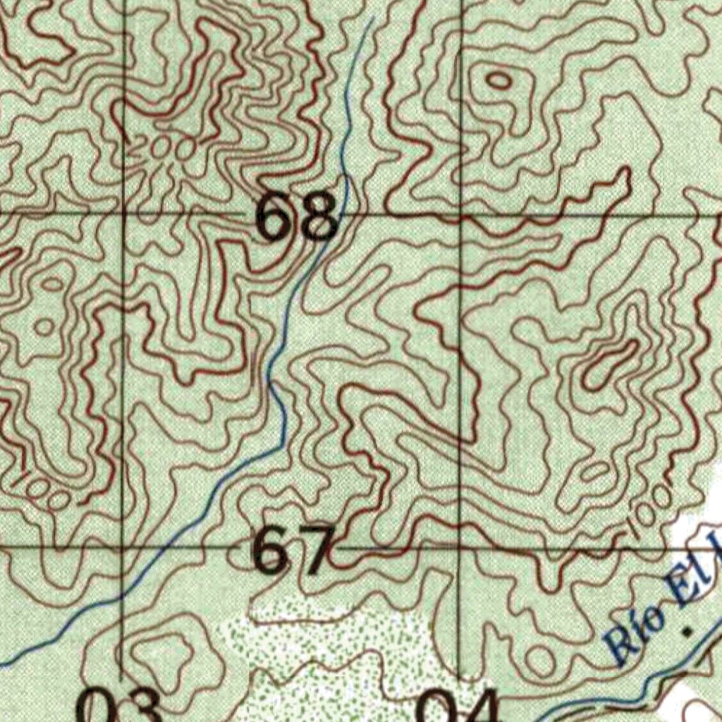 Nicaragua 50k 29502 Map by Land Info Worldwide Mapping LLC | Avenza Maps
