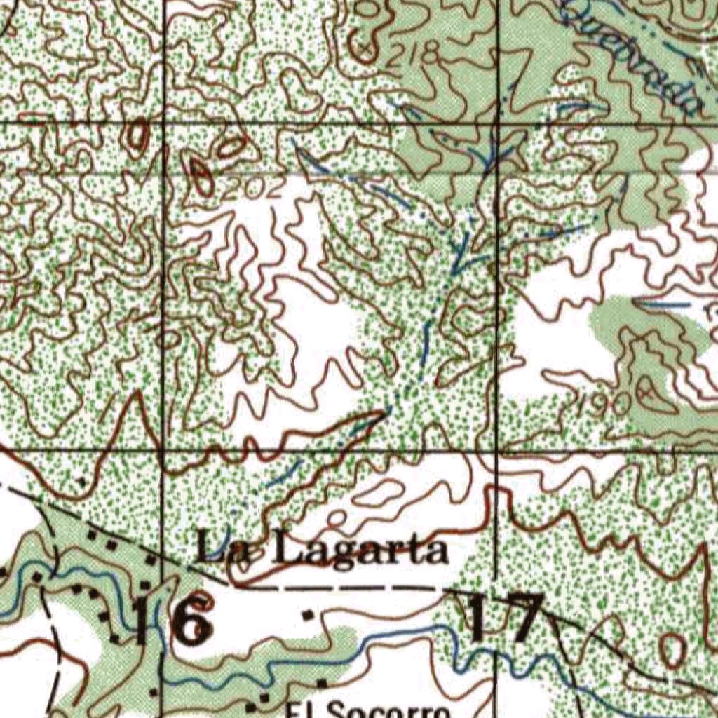 Nicaragua 50k 30504 Map by Land Info Worldwide Mapping LLC | Avenza Maps