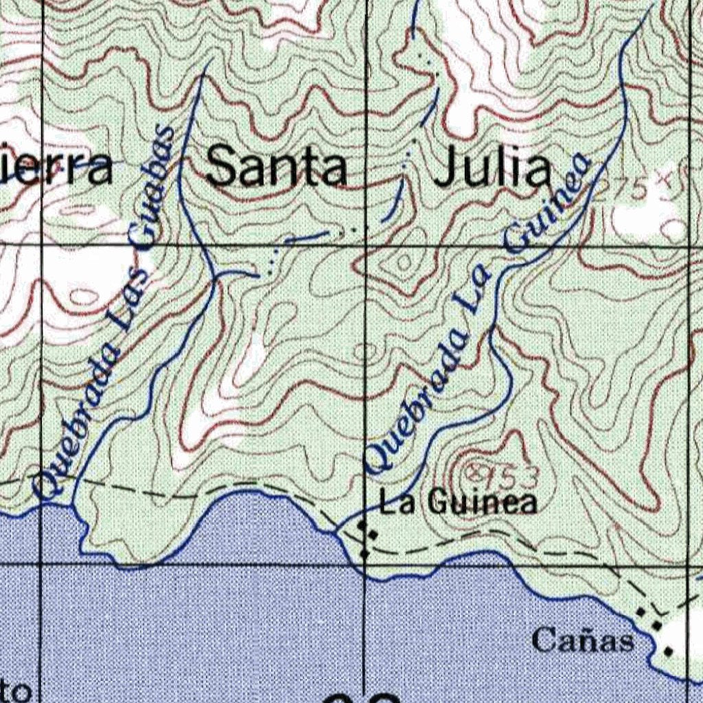 Nicaragua 50k 30513 Map by Land Info Worldwide Mapping LLC | Avenza Maps