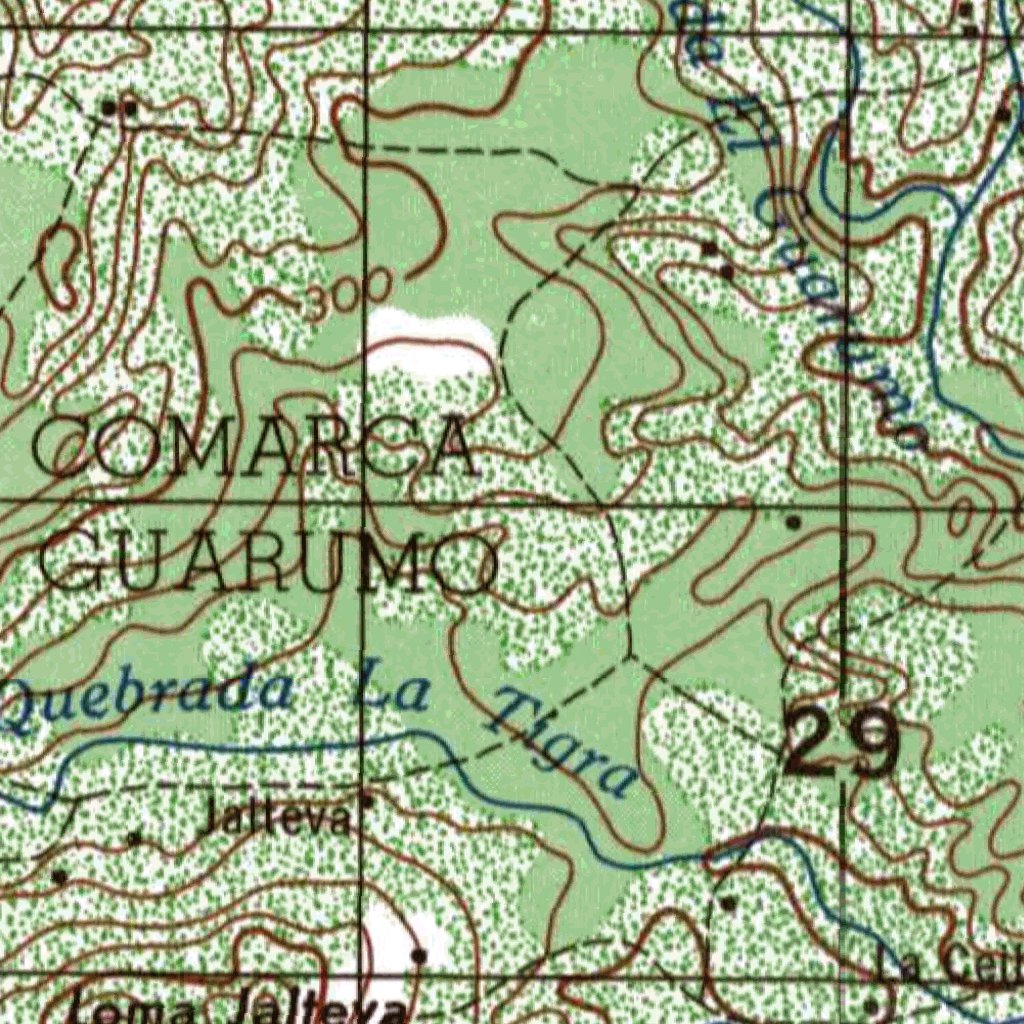 Nicaragua 50k 32523 Map by Land Info Worldwide Mapping LLC | Avenza Maps