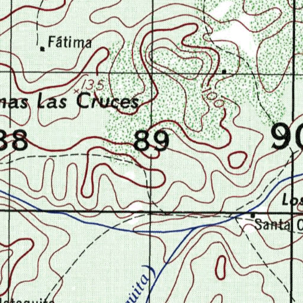 Nicaragua 50k 33524 Map by Land Info Worldwide Mapping LLC | Avenza Maps