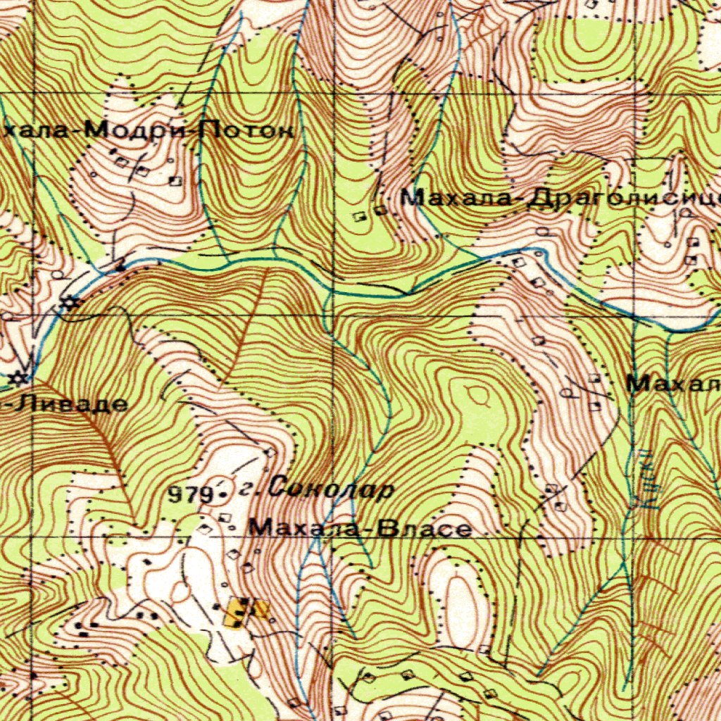 Yugoslavia 50K 11-34-055-2 Map by Land Info Worldwide Mapping LLC | Avenza Maps