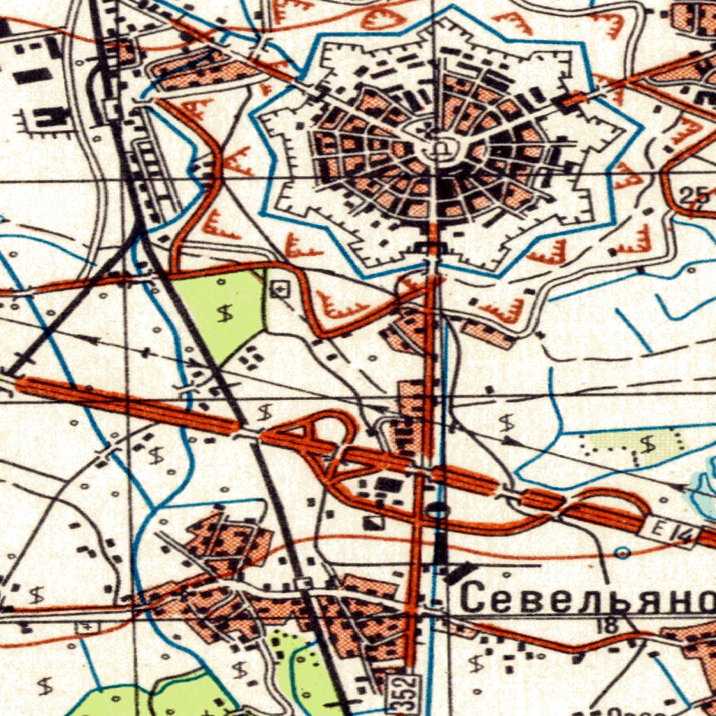 Yugoslavia 50K 12-33-075-2 Map by Land Info Worldwide Mapping LLC | Avenza Maps