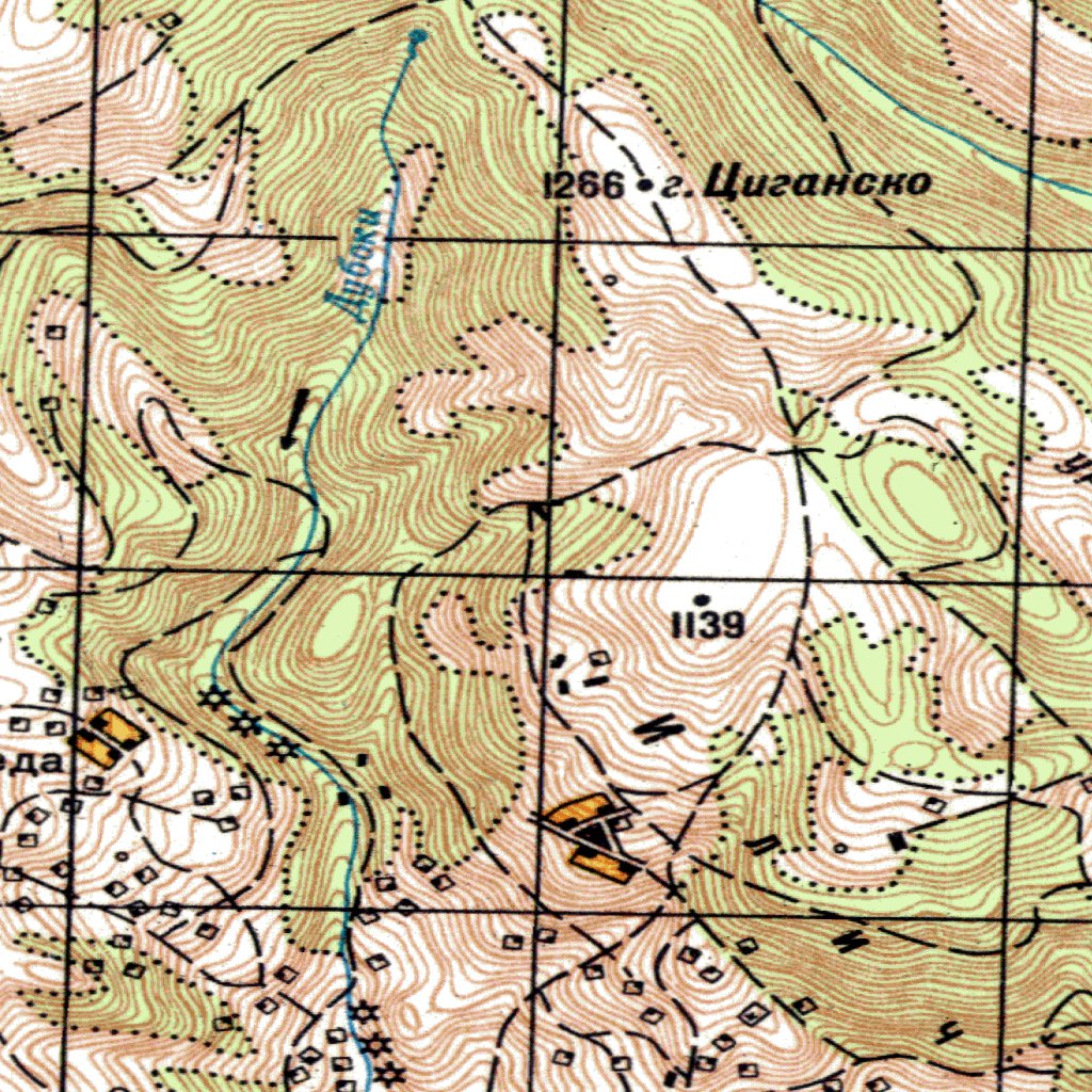 Yugoslavia 50K 12-33-130-4 Map by Land Info Worldwide Mapping LLC | Avenza Maps