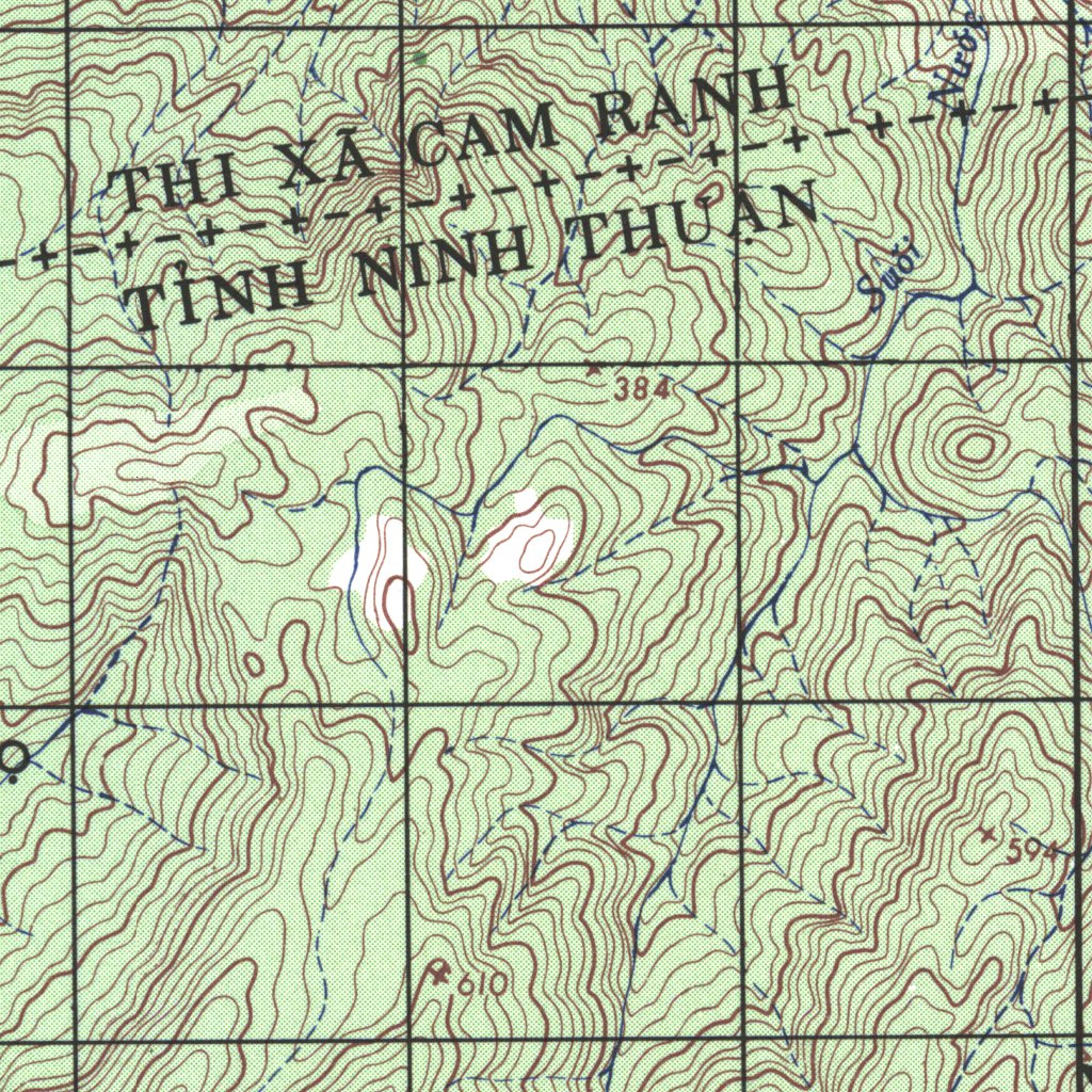 Vietnam 50K 6832-4 Map by Land Info Worldwide Mapping LLC | Avenza Maps