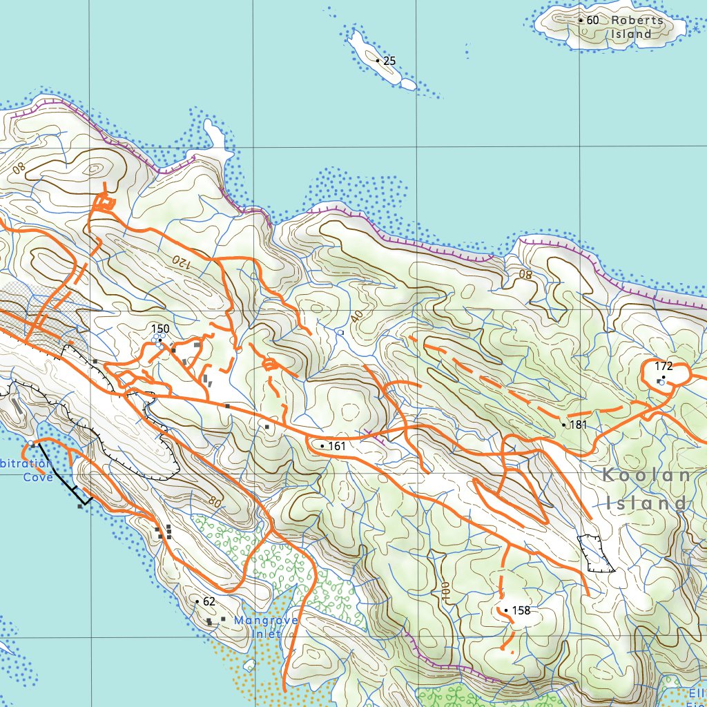 3665-N YAMPI & ADVANCE Map by nswtopo | Avenza Maps