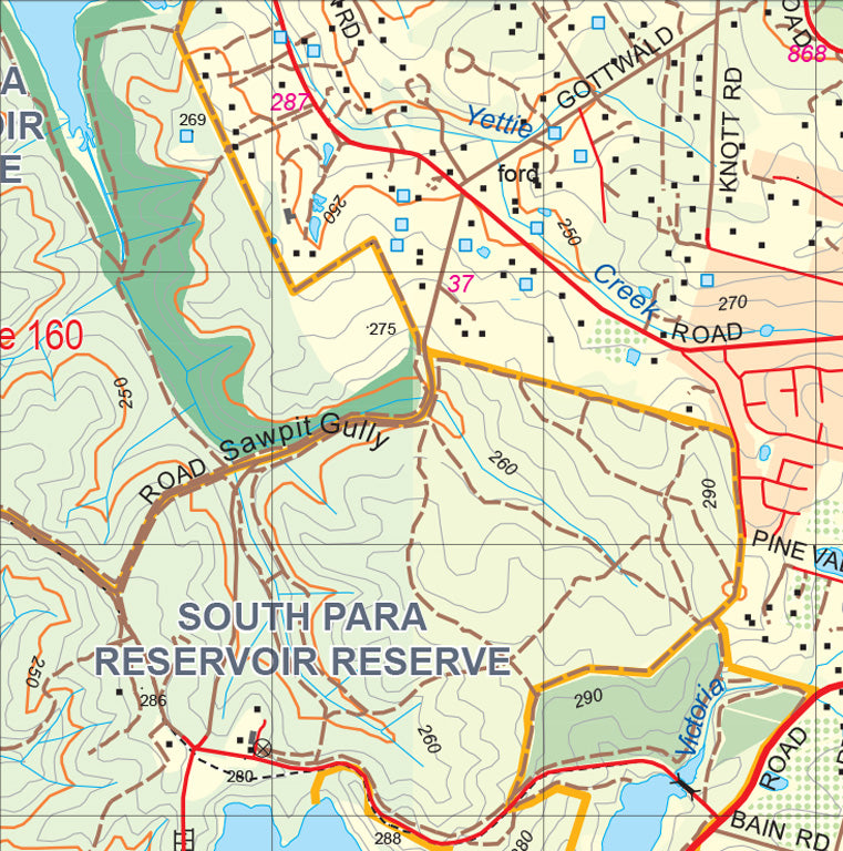 Mount Lofty Ranges South Australia - Emergency Services Map Book by Mapland - Department for ...