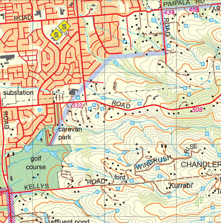 Mount Lofty Ranges South Australia - Emergency Services Map Book by Mapland - Department for ...