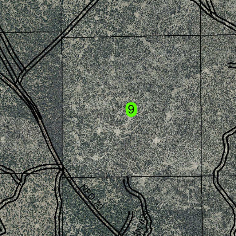 Pothole Well T30S R7E Township Map by Super See Services | Avenza Maps