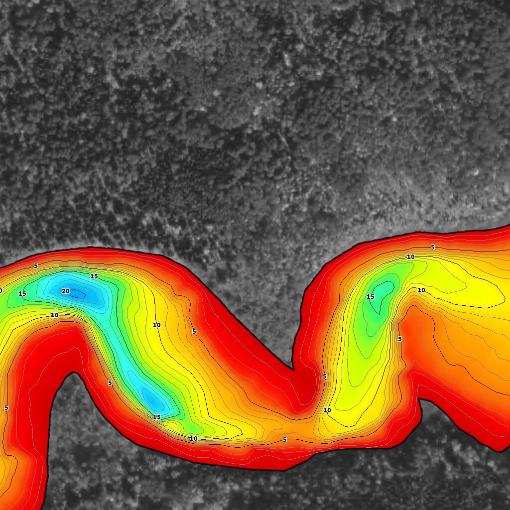 AEM Bird Lake Map by Angler's Edge Mapping | Avenza Maps