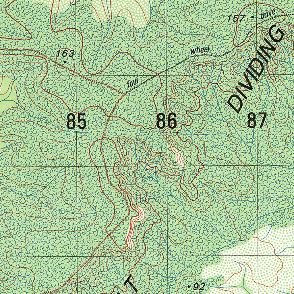 Hornet Creek (7474-4) Map by Geoscience Australia | Avenza Maps