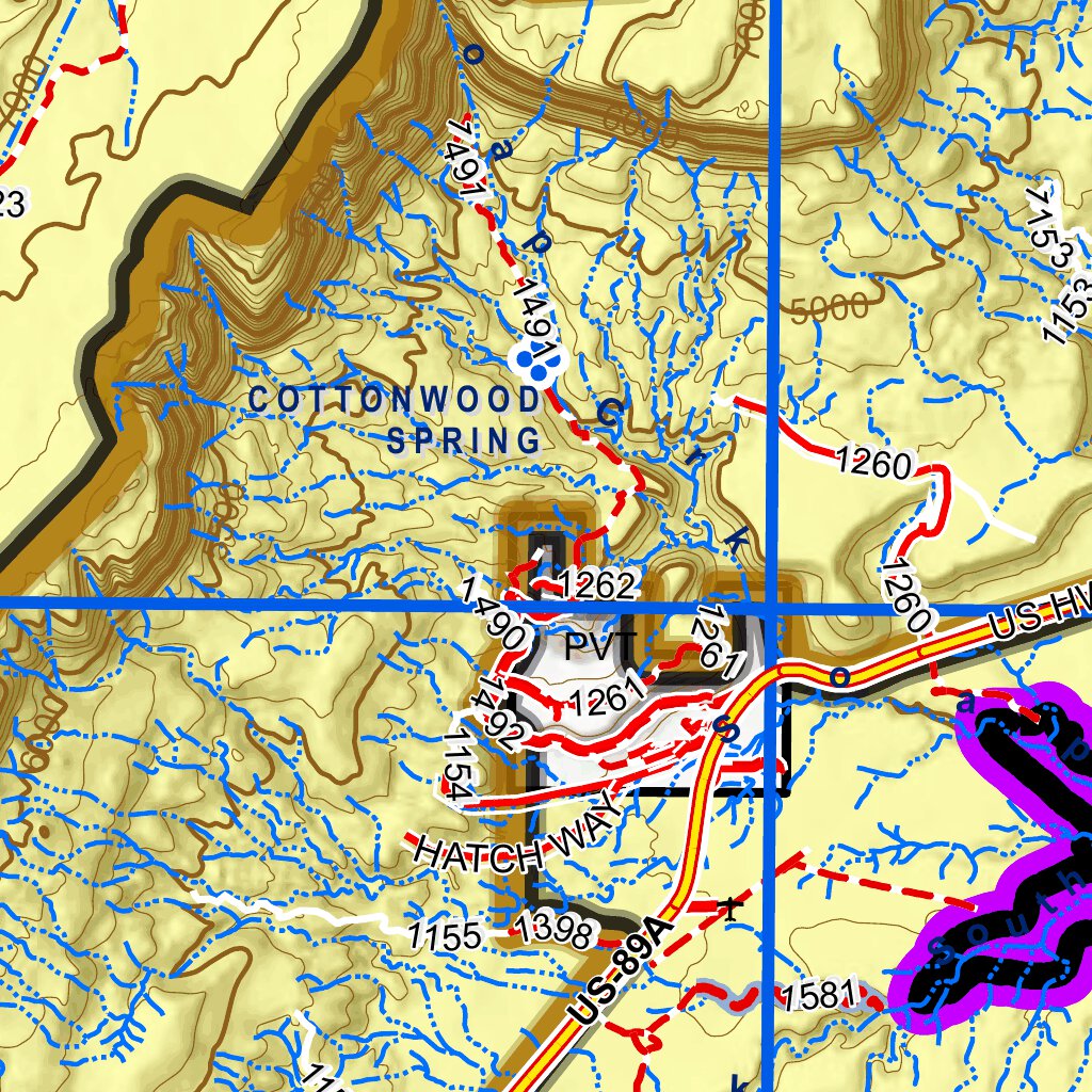 Arizona HuntMap GMU 12B Map by HuntMap, LLC | Avenza Maps