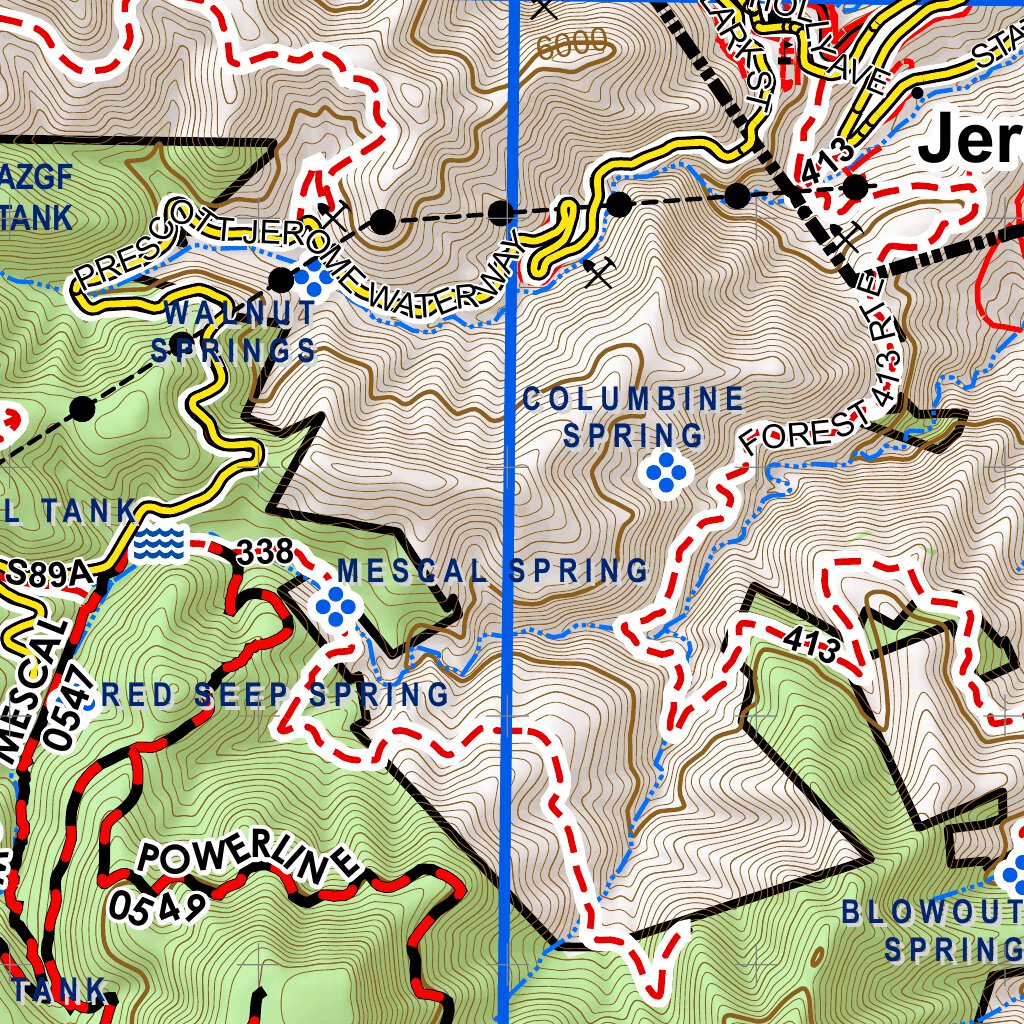 Arizona HuntMap GMU 19A Map by HuntMap, LLC | Avenza Maps