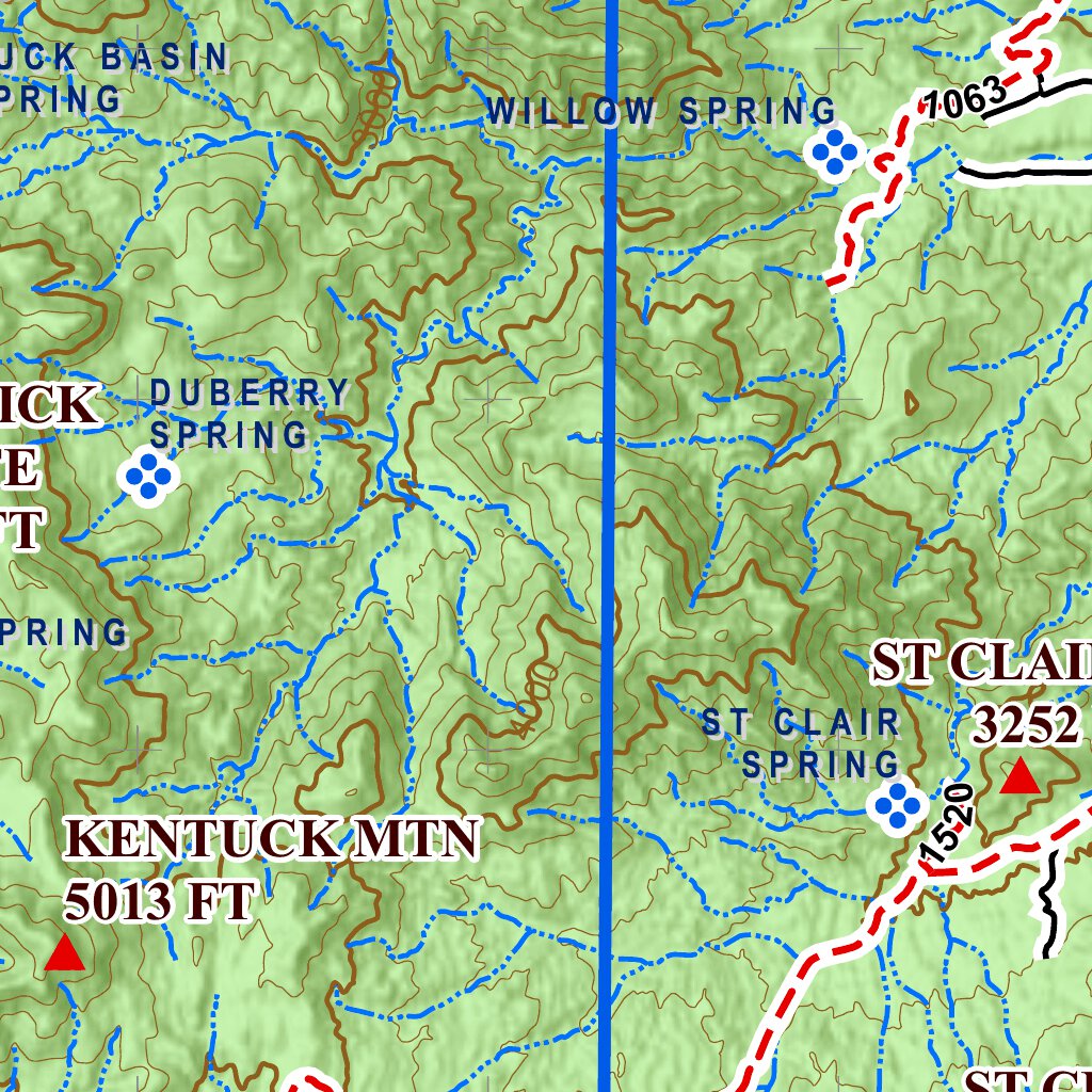 Arizona HuntMap GMU 21 Map by HuntMap, LLC | Avenza Maps